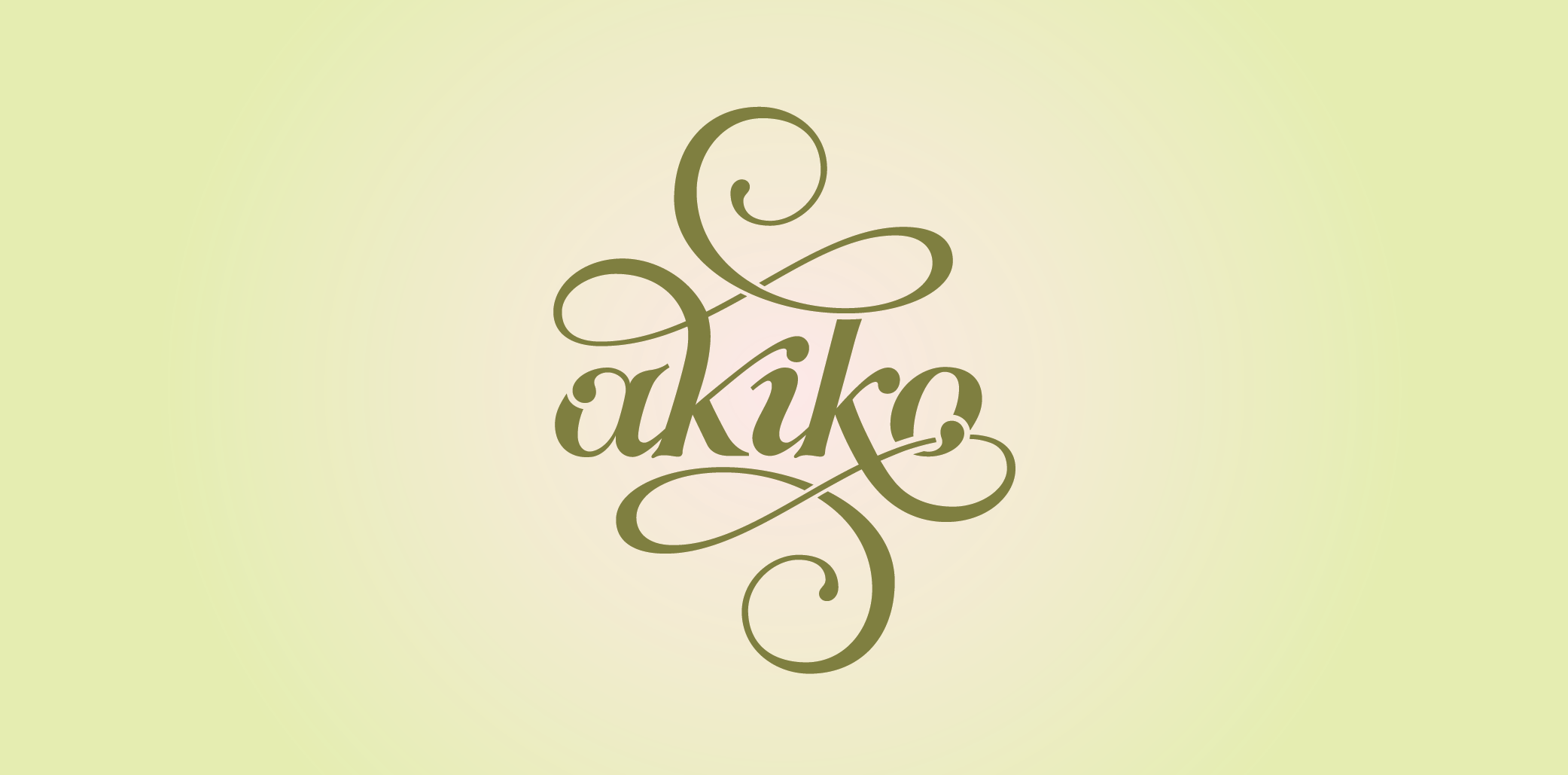 akiko logo • LogoMoose - Logo Inspiration