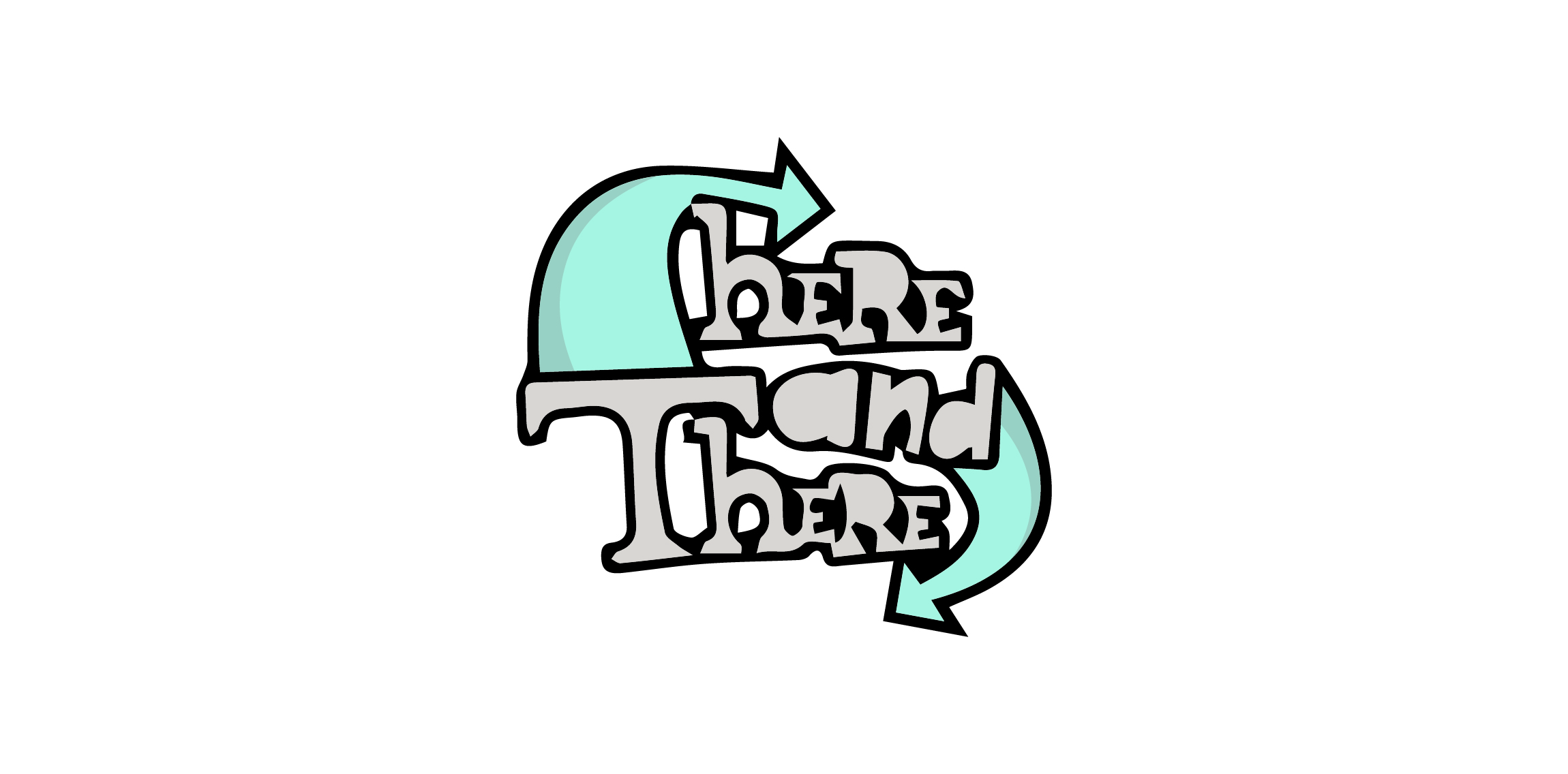 Here And There | LogoMoose - Logo Inspiration